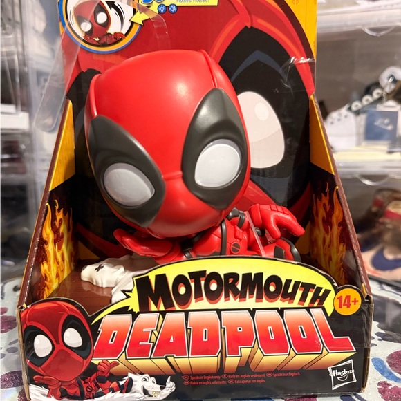 Hasbro | Toys | Hasbro Motormouth Deadpool Action Figure Red And Black ...